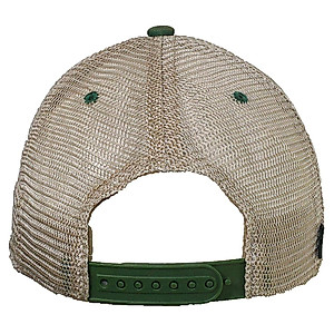 Tropic Hats Adult Embroidered Shamrock/Clover Legacy OFA Snapback Trucker Ballcap - Kelly Green