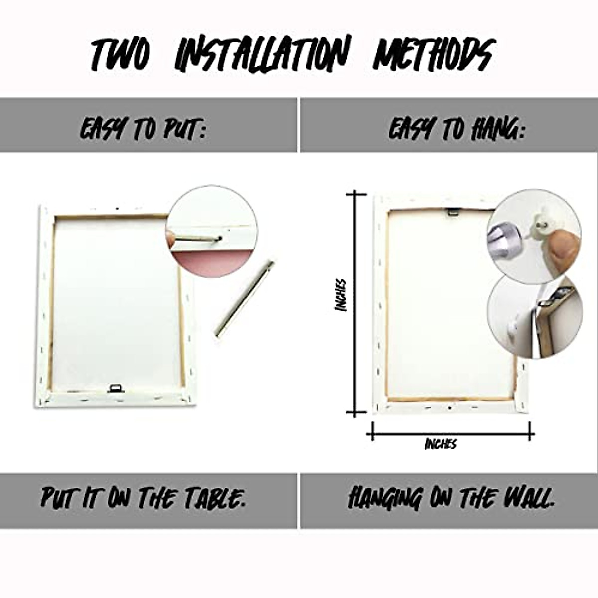 Camping Rules Play Fun Relax Smile Laugh Wood Grain Pattern Wall Art Prints Artwork Decor for Camper Themed Canvas Wall Art Prints,RV Outdoor Living Room Home Decorations,11"x14"