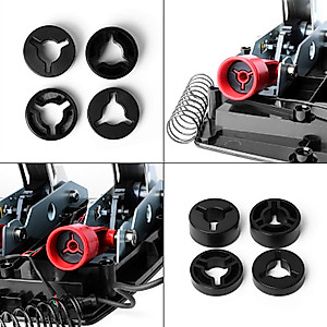 HUAYUWA Soft Damping Block Universal Pedal Modification Kit Fit for Logitech G25/G27/G29 Gaming Racing Wheel Upgrade Accessories