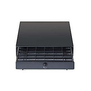 Nifty Large Nespresso Original Line Capsule Drawer – Black, 60 Capsule Pod Pack Holder, Non-Rolling Sliding Drawer, Under Coffee Storage Solution, Office or Home Kitchen Coffee Bar Organizer