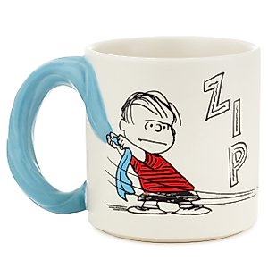 Hallmark Peanuts Linus and Snoopy Coffee Mug (Dimensional Blanket) 17 oz., Gifts for Moms, Dad, Teacher, Boss