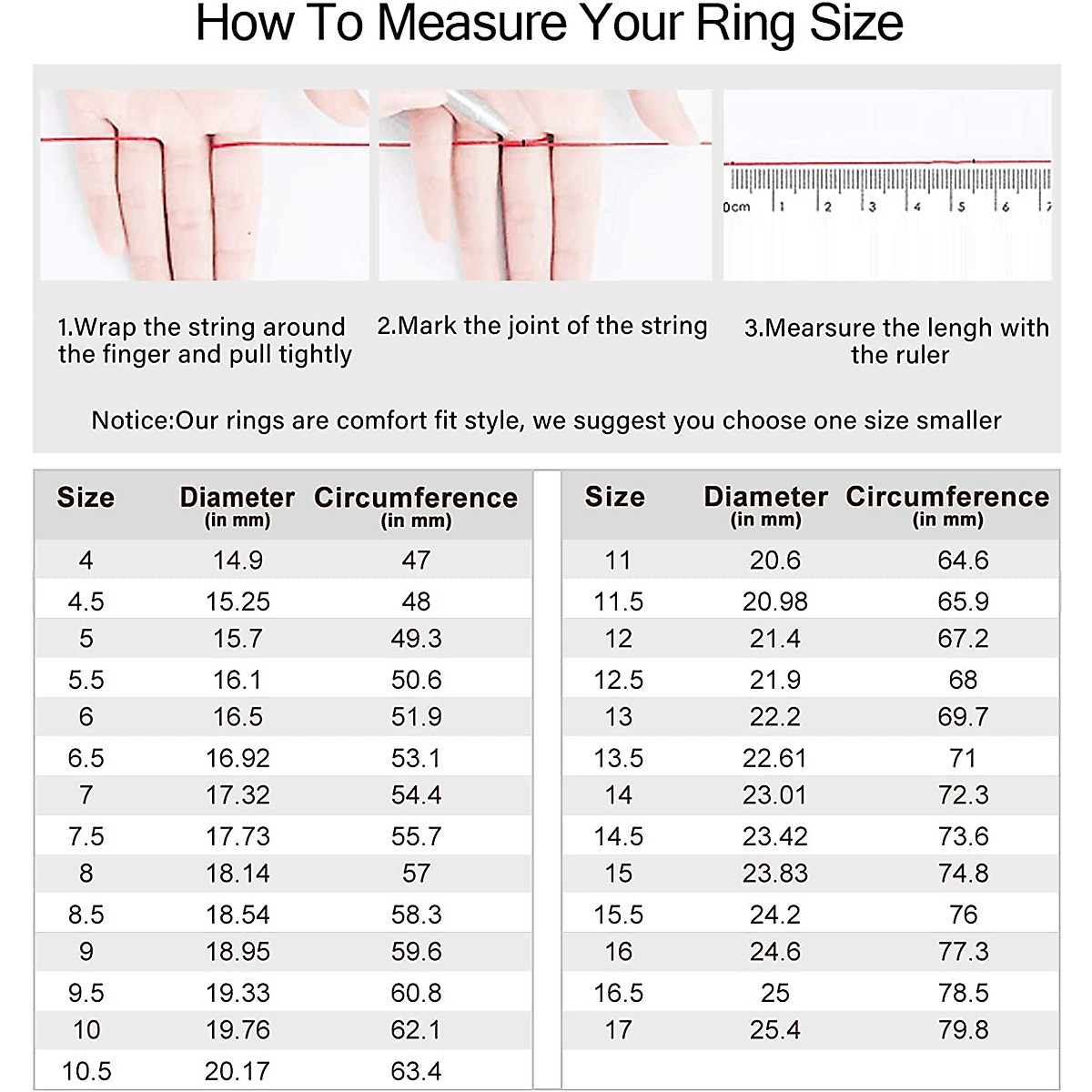 Aloha Jewelry Company 18K Gold Plated Sterling Silver Pave Open Nailed It Ring Stackable Wedding Band with Cubic Zirconia (6)