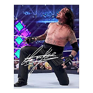 The Undertaker - Wrestling Signed 8x10 Inch Photo Print Pre Printed Signature Autograph Gift