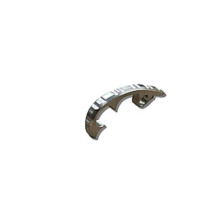 Metonboss Brushed Titanium Gear BACKSPACER for Spyderco PARA 3 (Brushed)