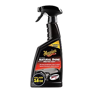 Meguiar's G4116 Natural Shine Protectant - 16 Oz Spray Bottle