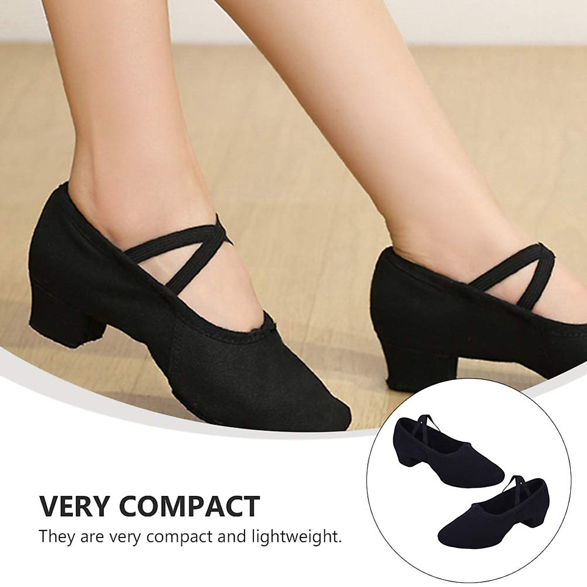 USHOBE Womens Shoes Toddler Slippers 1 Pair Ballet Shoes for Women Leather Ballet Dance Slippers Jazz Shoe On Yoga Shoes Performance Shoes for Women Girls Womens Shoes Girls Shoes Black