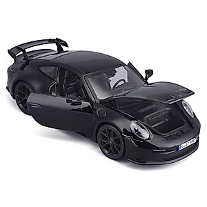 Maisto - 1/18 Scale Model Compatible with Porsche 911 GT3 2022 Die-Cast Scale Model Replica Miniature (Black)