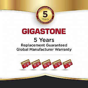[5-Yrs Free Data Recovery] Gigastone 64GB 2-Pack Micro SD Card, 4K Game Pro, MicroSDXC Memory Card for Nintendo-Switch, GoPro, Security Camera, DJI, UHD Video, R/W up to 95/35MB/s, UHS-I U3 A2 V30 C10