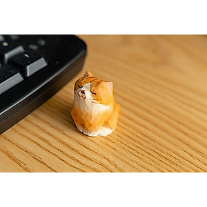 Islandoffer Wooden Carving Kitten Set (3 pcs)