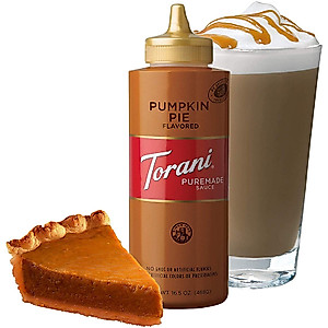 Torani Puremade Sauce, Pumpkin Pie, 16.5 Ounces
