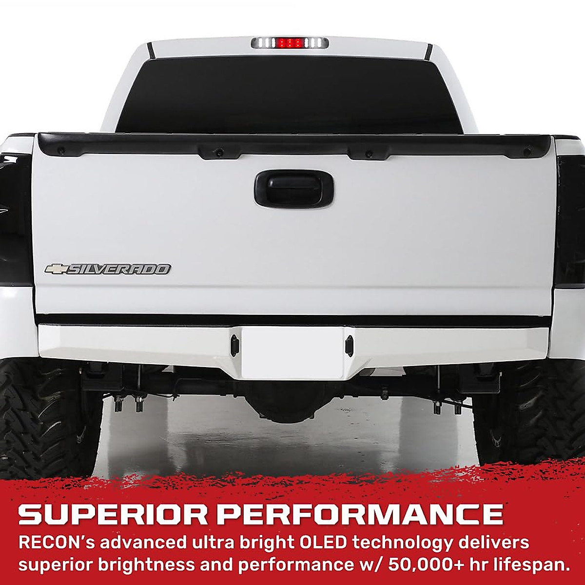 Recon 264115BK LED Third Brake Light Kit - Smoked Lens