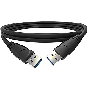 Mediabridge USB 3.0 - USB Cable (8 Feet) - SuperSpeed A Male to A Male