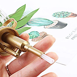 KONIEE 350ml Retor Plant Flower Watering Pot Bottle Garden for Mister Sprayer Hairdressing Garden Tool Small Watering Can for Indoor Plants Rose Gold