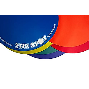 Tandem Sport The Spot Training Kit - Volleyball Training Mats - Trains Players to Be On the Spot - Volleyball Rotation Training - 6 Multicolor Mats