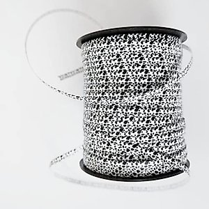 Cow Print Ribbon Curling Ribbon Cow Ribbon for Children's Party Western Cowboy Theme for Kids Birthday Party Favor Supplies Decorations 250 Yards