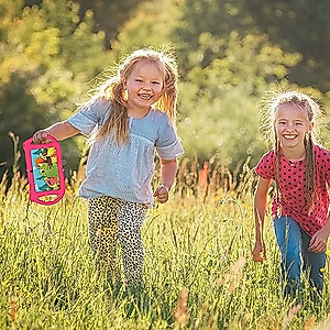 RliyOliy Kids Tablet, 7 inch Android 12 Tablet for Kids, 3GB RAM 32GB ROM Toddler Tablet with Bluetooth, WiFi, GMS, Parental Control, Dual Camera, Educational, Games(Pink)