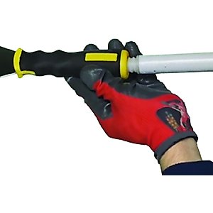 ALLWAY F42X Soft Grip Extendable Push/Pull Scraper with Removable 4-Edge Blade, 2-1/2”