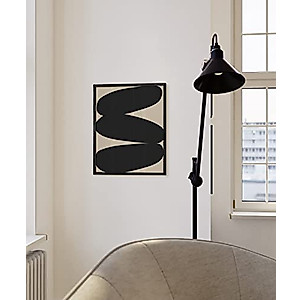 HAUS AND HUES Black Metal Picture Frame, 16x20 inches, Premium Quality, Wall Mount, Picture Frame for Wall, Modern Style, Black