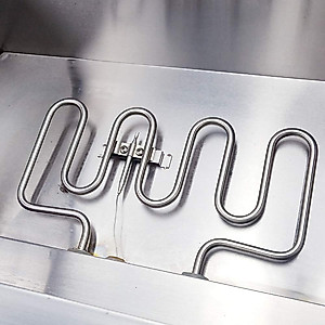 TAIMIKO Bain Marie Food Warmer Buffet Warmer Steam Table Countertop Stainless Steel Electric Container Temperature Control for Catering and Restaurant Commercial Grade Buffet Server 1350W (3 Pans)