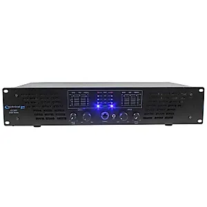 Technical Pro AX AMPLIFIER SERIES AX3000 3000 Watts Peak Power 2U Professional 2 Channel Power Amplifier, Black