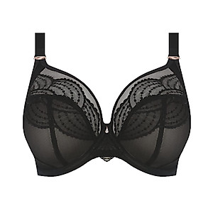 Elomi Women's Priya Underwire Plunge Bra Black