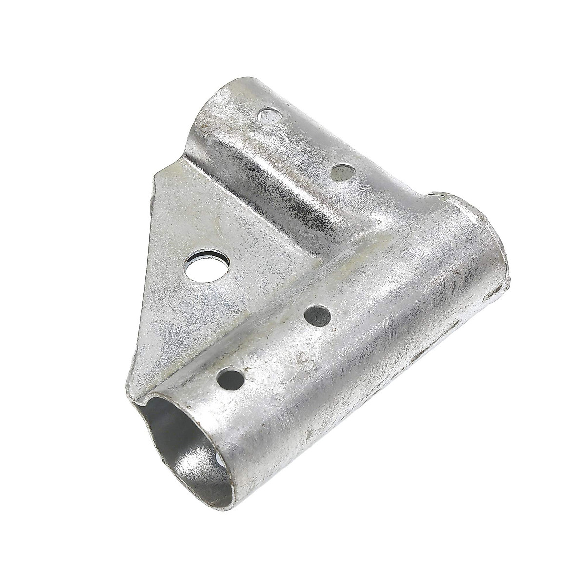 Plum Fittings 1 3/8" x 1 3/8" Chain Link Fence Top Gate Corner | Pressed Steel Top Gate Corner | Top Gate Elbow | Pack of 4