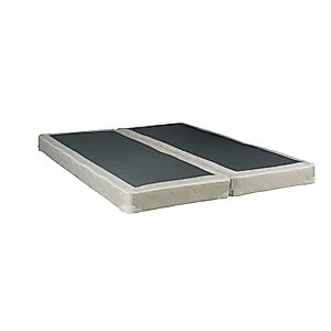 Greaton 4-Inch Wood Split Low Profile Traditional Box Spring/Foundation For Mattress, Queen