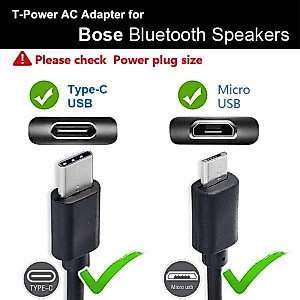 T POWER Charger Cable for NOCO Boost X GBX45 GBX55 GBX75 GBX155 Genius Boost Plus Sport GB20 GB30 GB40 GB70 1000A Battery Jump Starter Auto Cord Power Supply