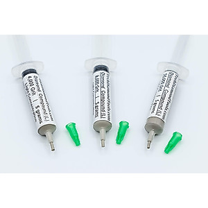 TechDiamondTools Kit of 3 Diamond Polishing Compound Polishing Paste USA Made 4000 8000 50000 Grit for Marble Glass Metal Rock Jewelry Resin Silver Gemstone with 10% of Diamond Powder