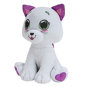 Crayola Deluxe Color ‘N Plush Kitty, 10” Stuffed Animal - Draw, Wash, Reuse – with 2 Ultra-Clean Washable Fine Line Markers, 1 Broad Line Marker, 1 Washable Stamp Marker