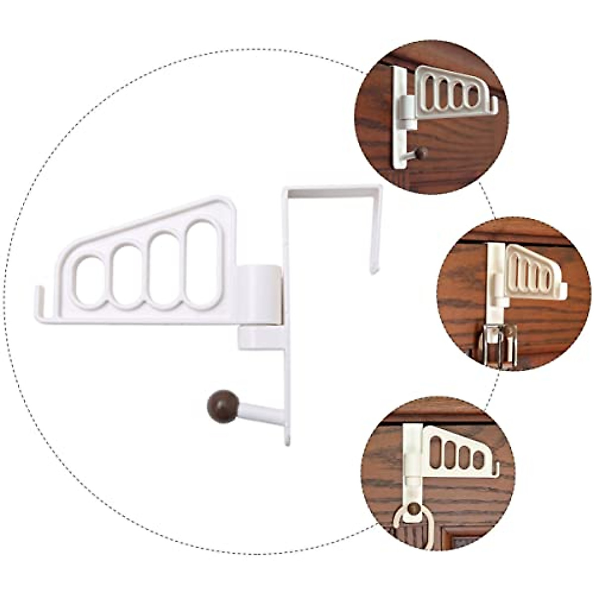 Alipis Towel Hooks Keys Valet Household Bathroom Coat Bags Room Bedroom Metal Hats Cloth Door Over Scarves Towels The Robe Rack Entryway Bath Hanging Robes Cabinet Drying Clo Towel Hook