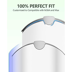 Refill Cartridge Compatible with ZEVO Plug-in Light M364 and Max, Replacement Refill Cards Glue Cards, 2 Pack Reuse Refill Cartridges Plus with 8 Piece Extra Glue Cards