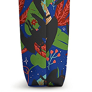 Mothman Tropical Pattern Folklore Cryptid Cryptozoology Myth Tote Bag