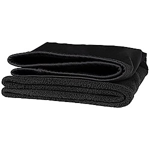 Klein Tools 60466 Neck and Face Warming Gaiter, Double-Layered Half-Band, Black, One Size fits Most
