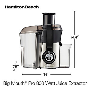 Hamilton Beach Big Mouth Juice Extractor R2502BM Refurbished