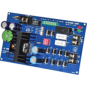 ALTRONIX AL400ULB 12/24 VDC, 4 AMP, PWR Supply/Charger Board, UL