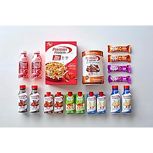 Post Premier Protein Mixed Berry Almond Cereal, Protein Cereal Flakes Mixed with Dried Berries and Sliced Almonds, Contains 20g of Protein Per Serving, 9 OZ Box