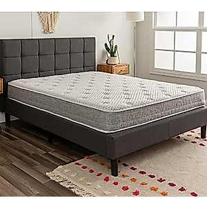 Tulo by Mattress Firm | 8 INCH Memory Foam Plus Coil Support Hybrid Mattress | Bed-in-A-Box | Firm Comfort | Twin