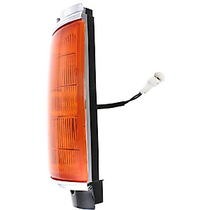 Garage-Pro Corner Light for Toyota P/U 1987-1988 / 4RUNNER 1987-1989 RH Assembly with Chrome Trim 4WD