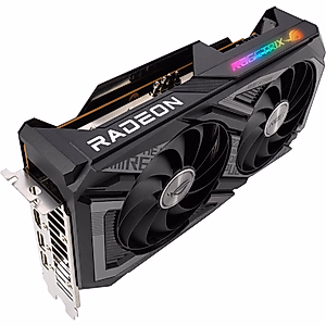 ASUS ROG Strix AMD Radeon RX 6600 XT OC Edition Gaming Graphics Card (AMD RDNA 2, PCIe 4.0, 8GB GDDR6, HDMI 2.1, DisplayPort 1.4a, Axial-tech Fan Design, Super Alloy Power II, GPU Tweak II)