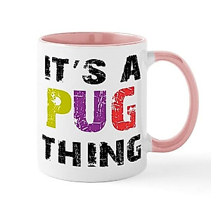 CafePress Pug THING Mug Ceramic Coffee Mug, Tea Cup 11 oz