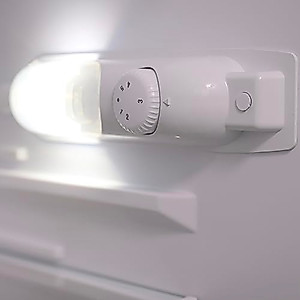 West Bend Apartment Refrigerator Freestanding Dual Door Slim Design Full Fridge with Top Freezer, Adjustable Mechanical Control, for Condo, House, Small Kitchen Use, 7.4-Cu.Ft, White