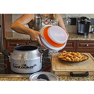 CanCooker Collapsible Plastic Batter Bowl | Mess Free Breading Shaker Container & Batter Mixer | Perfect for Fish Frying, Fried Chicken, Onion Rings, Wings & More