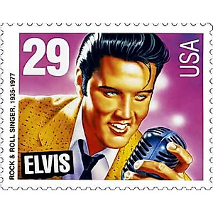 USPS Elvis Presley (Sheet of 40) 29 Cent Postage Stamps 1993 Scott #2721