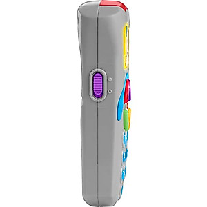 Fisher-Price Laugh & Learn Baby Learning Toy Puppy’S Remote Pretend Tv Control With Music And Lights For Ages 6+ Months