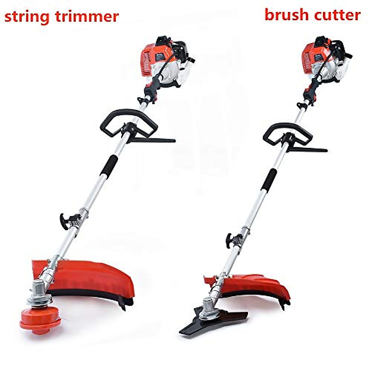 Reach to 16 Feet Gas Pole Saw for Tree Trimming,Cordless Gas Pole Chainsaw Hedge Trimmer Grass Brush Cutter Multifunctional Tools