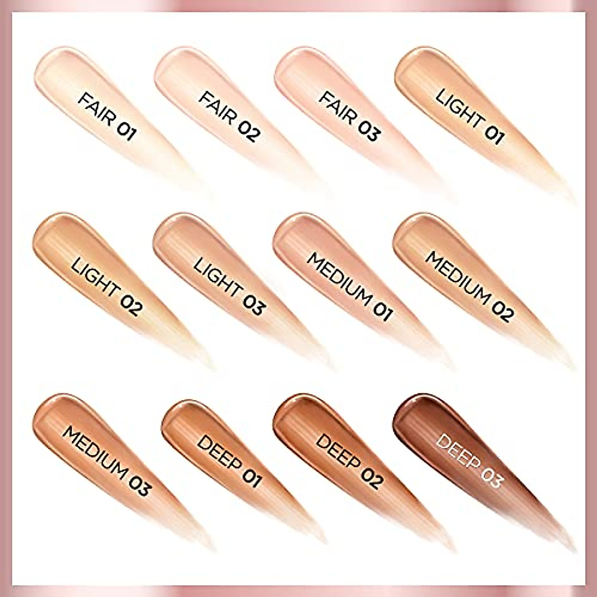 L'Oreal Paris Skin Paradise Water-infused Tinted Moisturizer with Broad Spectrum SPF 19 sunscreen lightweight, natural coverage up to 24h hydration for a fresh, glowing complexion, Fair 03, 1 fl oz