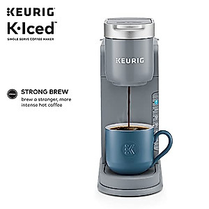 Keurig K-Iced Single Serve Coffee Maker, Gray