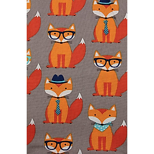 Fat Quarter Quilting Cotton Fabric Bundle Set of 6 Animals