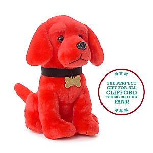 Clifford The Big Red Dog Plush Toy Collectable - Based Off of Clifford Live Action Movie - Officially Licensed Children’s Book Plush Doll - PBS Educational Toy for Adult, Teens, Kids - 11” Tall Plush